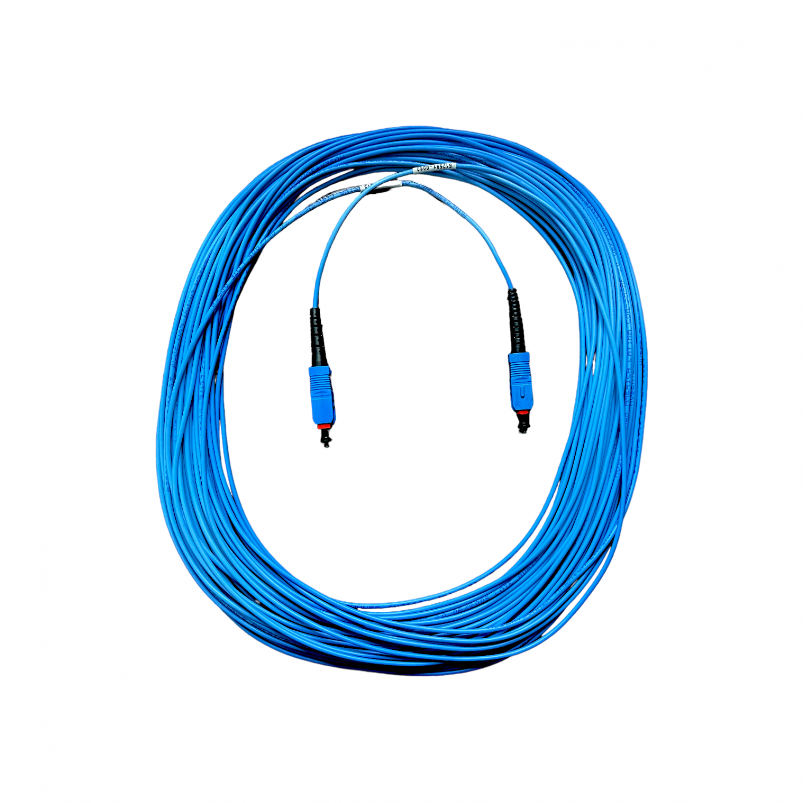 Cordão Óptico Simplex 9/125 Monomodo SC-PC/ SC-PC 20M Azul Cordão Óptico Simplex 9/125 Monomodo SC-PC/ SC-PC 20M Azul